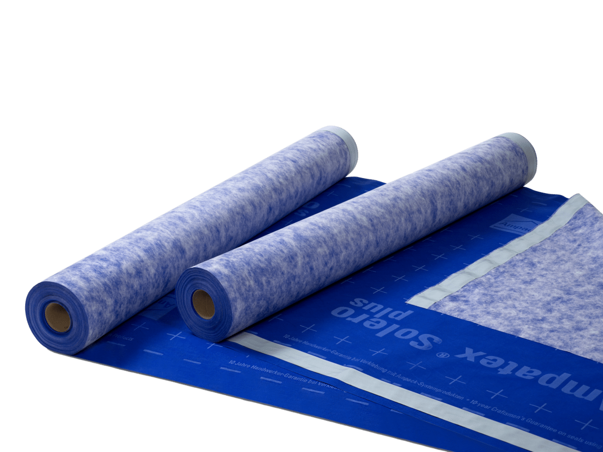 Weather resistant VCL membrane for CLT – Ampatex Solero (Plus) - Back ...