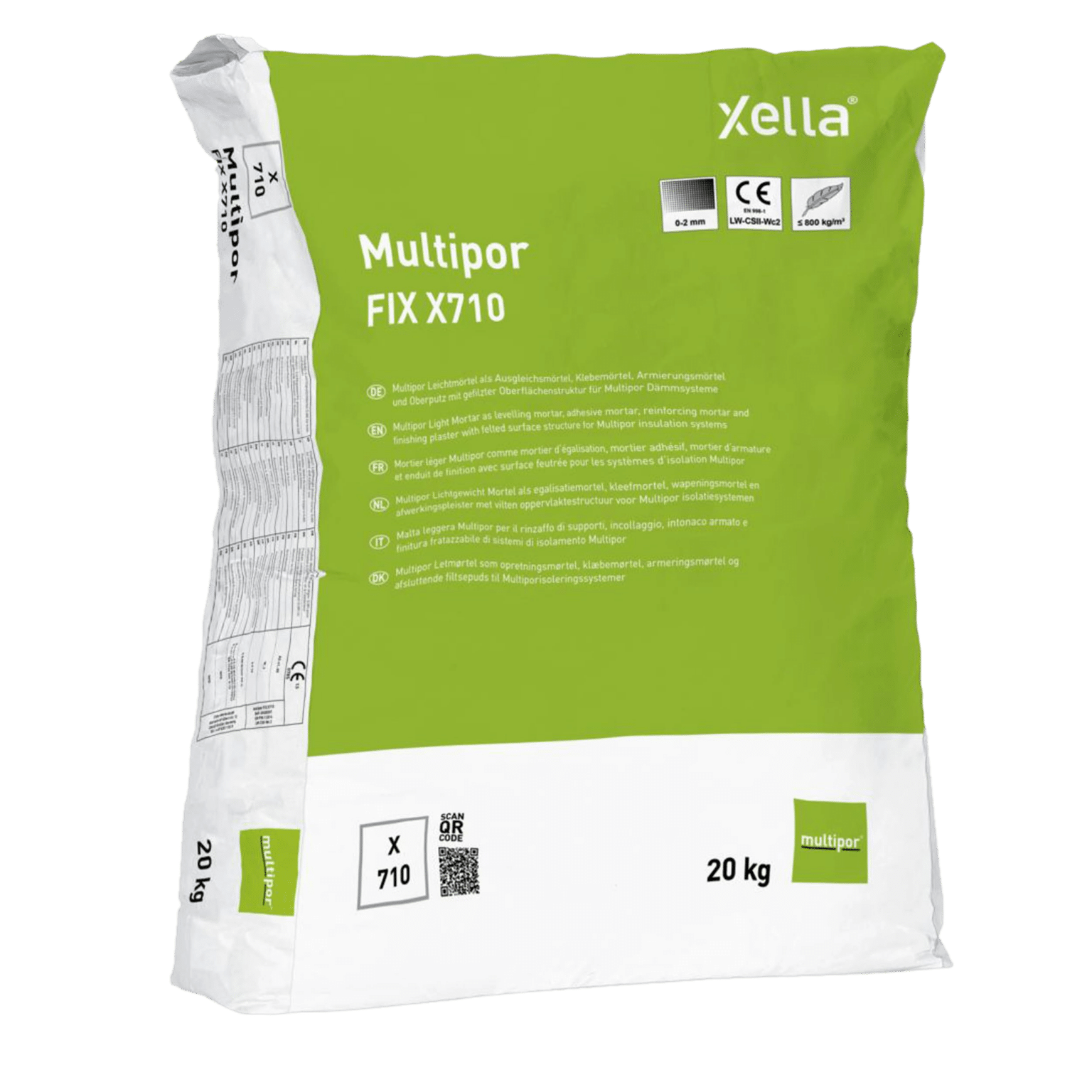 Multipor FIX X710 lightweight adhesive mortar/plaster - Back to Earth