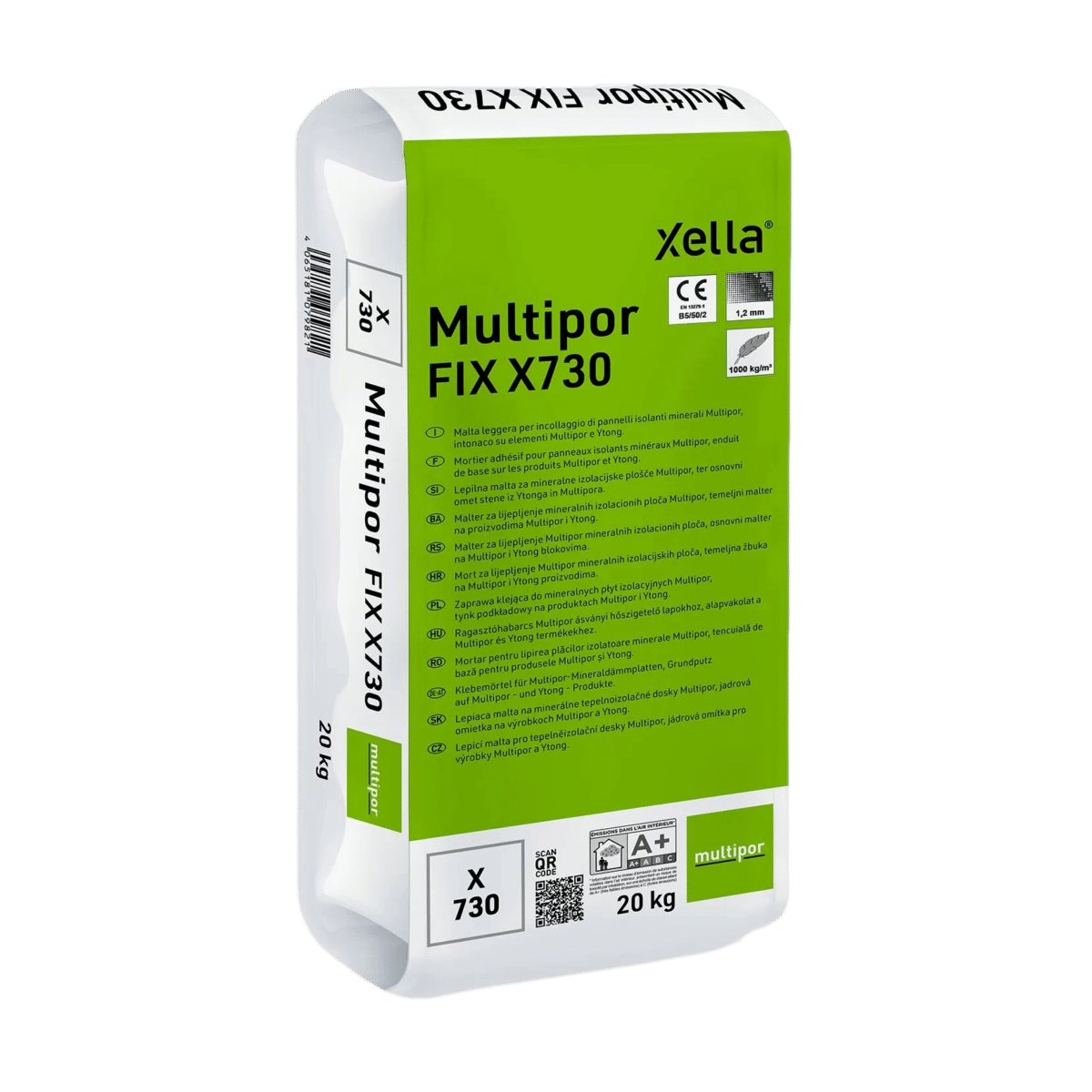 Multipor FIX X730 lightweight adhesive mortar/plaster - Back to Earth